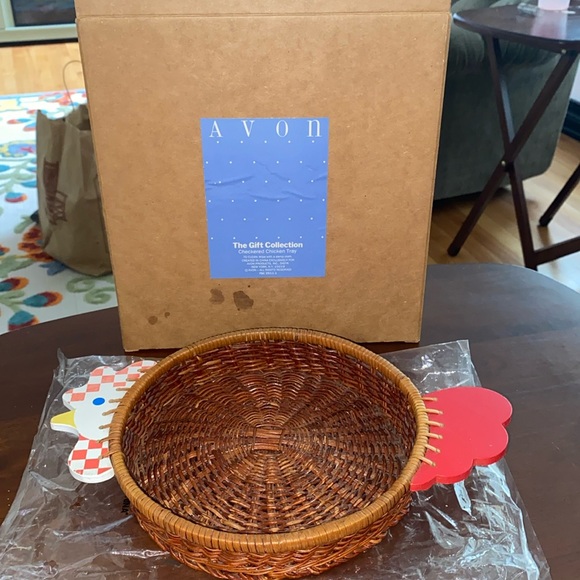 Avon | Accents | New In Box Avon Vintage Chicken Tray | Poshmark